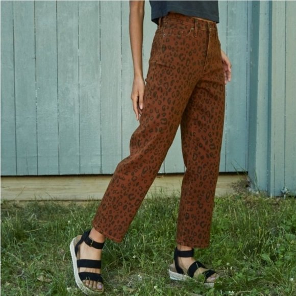 Universal Thread | Jeans | Universal Thread Leopard Print High Rise ...